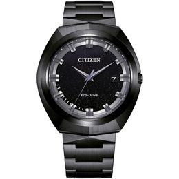Citizen Solaruhr Armbanduhr, Herrenuhr, Datum, Saphirglas, Edelstahlarmband schwarz Topaktuelle Herrenarmbanduhr