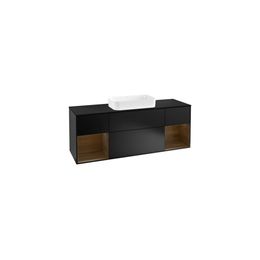 Villeroy & Boch V&B Waschtischunterschrank Wandbeleuchtung Finion 160cm, Pl bla m, Reg wal ven, bla m Lac ; Villeroy & Boch (G332GNPD)