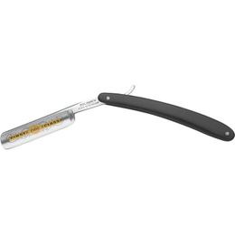 ERBE® ERBE Rasiermesser mit schwarzem Kunststoffgriff schwarz 0 5/8” Hohlschliff-Klinge