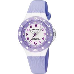 Lorus Quarzuhr Armbanduhr, Kinderuhr, Geschenkidee, Geburtstag, Schulanfang flieder Angesagte Armbanduhr f&uuml;r Kids