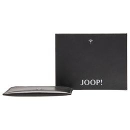 JOOP! Kartenetui »cardona peteus cardholder h8« mit silberfarbenem Detail black