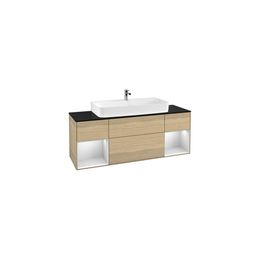 Villeroy & Boch V&B Waschtischunterschrank Finion 160cm, Reg wh. matt lacquer, Oak Veneer ; Villeroy & Boch (F212MTPC)