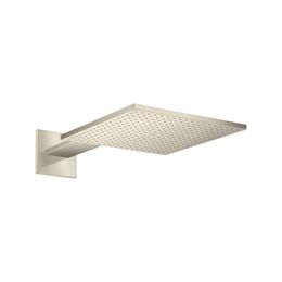 Hansgrohe Kopfbrause Axor m Br.Arm, 300x300mm, 2jet, brush. nickel (35318820)