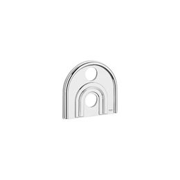 Grohe Rosette 47463 f&uuml;r Chiara THM-Fertigmontageset chrom/mattchrom (47463IP0)