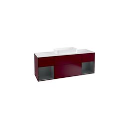 Villeroy & Boch V&B Waschtischunterschrank Abdeckplatte wh. m Finion 160x60cm, Reg md m lacquer, Peony Matt ; Villeroy & Boch (F331HGHB)