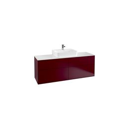 Villeroy & Boch V&B Waschtischunterschrank Wandbeleuchtung Finion 160x60,3cm, Abd.-Pl. wh. m, Peony Matt ; Villeroy & Boch (G19100HB)