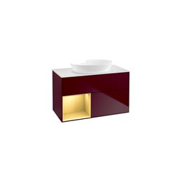 Villeroy & Boch V&B Waschtischunterschrank Wandbeleuchtung Finion 100, Pl wh. m, Reg gol m Lac, Peo m ; Villeroy & Boch (GA11HFHB)