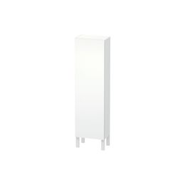 Duravit Halbhochschrank L-Cube 40x24,3x132cm, T&uuml;r rechts, wei&szlig; matt (LC1168R1818)