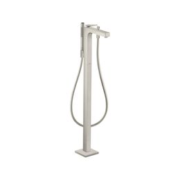 Hansgrohe Wannen-Einhebelmischer Axor Citterio boden, m Hebel, Rautens, Edelstahl-Optik (39471800)