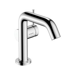 Hansgrohe Einhebel-Waschtischarmatur Tecturis S F Ausl. 130mm, Push-Open-Ablaufg., chrom (73322000)
