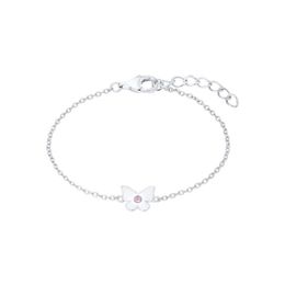 Prinzessin Lillifee Armband »Butterflylove, 2035983« mit Zirkonia (synth.) silberfarben + pink 14 cm Zauberhaftes Kinder-Armband mit...