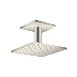 Hansgrohe Kopfbrause Axor m Decke, 250x250mm, 1j, Edelstahl-Optik (35308800)