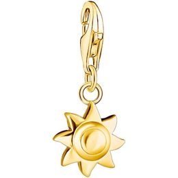 Thomas Sabo Charm Sonne »2024-413-39« gelbgoldfarben Charm-Anhänger Sonne vergoldet