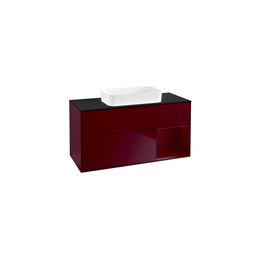 Villeroy & Boch V&B Waschtischunterschrank Wandbeleuchtung Finion 120x60 cm, Reg rechts Peony, Peony Matt ; Villeroy & Boch (G712HBHB)