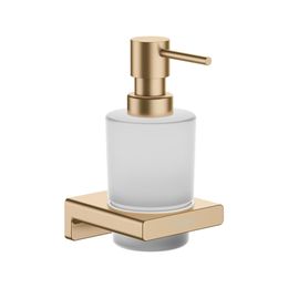 Hansgrohe Lotionsspender AddStoris Wandmont., Glaseins., Met., brush. bron (41745140)