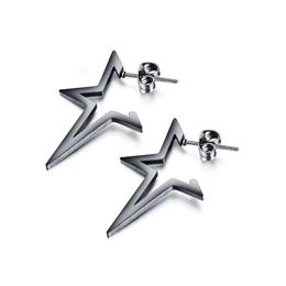 Firetti Paar Ohrstecker »Schmuck Geschenk Ohrschmuck Star« schwarz Stern Ohrringe im zeitlos-klassischen Stil