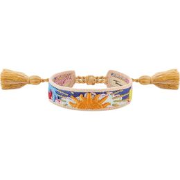 Thomas Sabo Armband »Festival Look, ACC0047-302-7-L24V« mehrfarbig 24 Gewebtes Armband im Festival Look