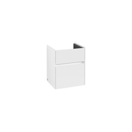 Villeroy & Boch V&B Waschtischunterschrank Collaro 46x54,6x37,4cm, WT mittig, white matt ; Villeroy & Boch (C00600MS)