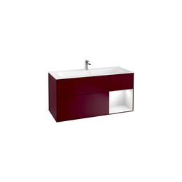 Villeroy & Boch V&B Waschtischunterschrank Wandbeleuchtung Finion 119,6x59,1cm, Reg re glo wh. Lac, Peo m ; Villeroy & Boch (G070GFHB)