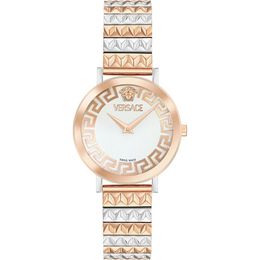 Versace Damen Quarzuhr &raquo;Versace DAEDALUS&laquo; Armbanduhr, Damenuhr, Swiss Made, Edelstahlarmband, analog, Saphirglas gold