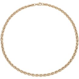 Firetti Goldkette »Schmuck Geschenk Gold 585 Halsschmuck Halskette Zopfkette 5, 5 mm breit« gelbgoldfarben 48 Elegante Zopfkettengliederung im...