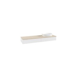 Villeroy & Boch V&B Waschtischunterschrank ohne Frontstruktur Antao 160x50cm, WBP-farbe botti., wh. m Lac ; Villeroy & Boch (K16013MT)