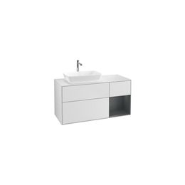 Villeroy & Boch V&B Waschtischunterschrank Finion 120cm, Pl wh. m, Reg md m Lac, wh. m Lac ; Villeroy & Boch (F811HGMT)