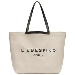Liebeskind Berlin Shopper »NOOS Aurora20-Canvas« mit Reißverschluss-Innenfach offwhite