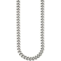 Bruno Banani Edelstahlkette »Schmuck Geschenk Halsschmuck Halskette« edelstahlfarben Halskette im Curbchain Design
