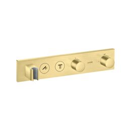 Hansgrohe Fertigmontageset Axor Select UP-Thermostat., 2 Verbr., brushed brass (18355950)
