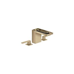 Hansgrohe 3-Loch-Waschtischarmatur 110 Axor MyEdition A 150mm, m Pus-Op-Abl, o Pl, brush. bron (47072140)