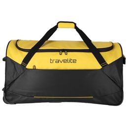 Travelite Reisetasche »BASICS L, verschiedene Ausführungen und Farben« Freizeittasche Sporttasche wasserabweisend Kantenschutz Gelb