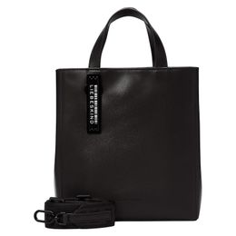 Liebeskind Berlin Henkeltasche modische Optik, Crossbody Bag, zertfiziert nach Leather Working Group schwarz