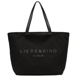 Liebeskind Berlin Shopper »NOOS Aurora20-Canvas« mit Reißverschluss-Innenfach schwarz