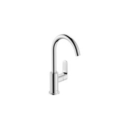 Hansgrohe Waschtisch-Einhebelmischer Rebris S 210 m Schwenkausl., Zugst.Abl.Gar., chrom (72536000)