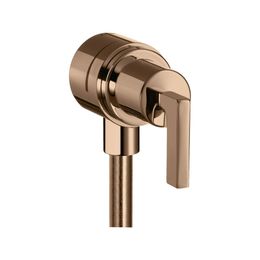 Hansgrohe Absperrventil Axor Citterio Stop m R&uuml;ckflussverh., Hebel, pol. red gold (39882300)