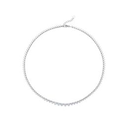 Firetti Kette ohne Anhänger »Schmuck Geschenk Silber 925 Halsschmuck Halskette« mit Zirkonia (synth.) silberfarben Wundervolles Collier