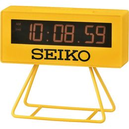 Seiko Quarzwecker Wecker, Digitalwecker, Reisewecker, Schlafzimmer, Geschenkidee gelb Praktischer Wecker