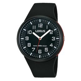 Lorus Quarzuhr Armbanduhr, Damenuhr, Herrenuhr, bis 10 bar wasserdicht schwarz Trendige Uhr f&uuml;r Sie & Ihn