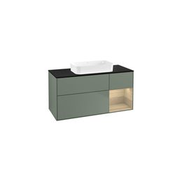 Villeroy & Boch V&B Waschtischunterschrank Finion 120x60 cm, Reg re Oa ven, Oli. m Lacquer ; Villeroy & Boch (F712PCGM)