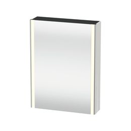 Duravit Universal-Spiegelschrank XSquare 60x15,5x80cm, 1 Tür, LED, An li, we. hgl (XS7111L22220000)