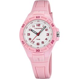 Calypso Watches Quarzuhr »Junior Collection« Armbanduhr, Kinderuhr, bis 10 bar wasserdicht, ideal als Geschenk rosa Schicke Armbanduhr für Mädchen...