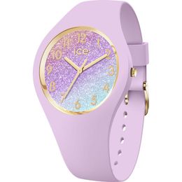 Ice Watch ICE-WATCH Quarzuhr »ICE glitter - S31 - 3H« Armbanduhr, Damenuhr, Silikonarmband, bis 10 bar wasserdicht flieder Wunderschöne Damenarmbanduhr