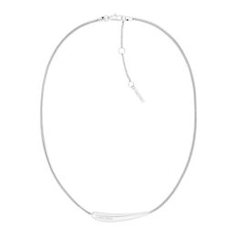 Calvin Klein Kette ohne Anhänger »Schmuck Edelstahl Halsschmuck Halskette Schlangenkette DROPS« edelstahlfarben CK Schmuck - Damenhalskette