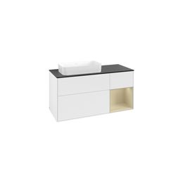 Villeroy & Boch V&B Waschtischunterschrank Finion 120x60 cm, Reg re si Gr m Lac, wh. m Lac ; Villeroy & Boch (F692HJMT)