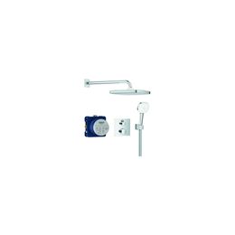 Grohe Unterputz-Duschsystem Grohtherm 34871 mit FMS eck./SmartBox/Kopfb./Brause-Set chrom (34871000)