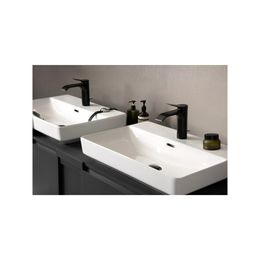Hansgrohe Waschtisch-Einhebelmischer 110 Vivenis CoolSt m Zugst.Abl.Gar., schwarz matt (75023670)