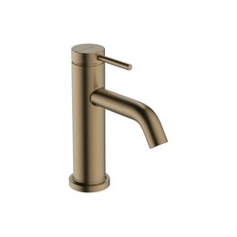 Hansgrohe Einhebel-Waschtischarmatur Tecturis S Ausl. 108mm, o. Abl.garn, brushed bronze (73301140)