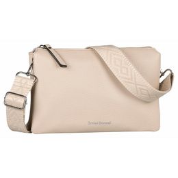 Bruno Banani Clutch »Amalfi« Handtasche Damen Tasche Schultertasche beige