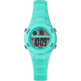 Timex Digitaluhr »TWEEN« Armbanduhr, Kinderuhr, Lernuhr, Geburtstag, Schulanfang, Geschenkidee türkis Coole Digitaluhr für Kinder